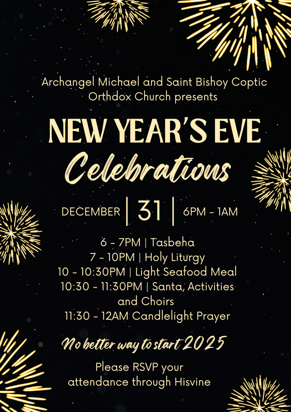 New Year’s Eve | HisVine